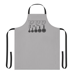 Kitchen Conversion Chart Apron for Women, Kitchen Apron for Grandmother ...