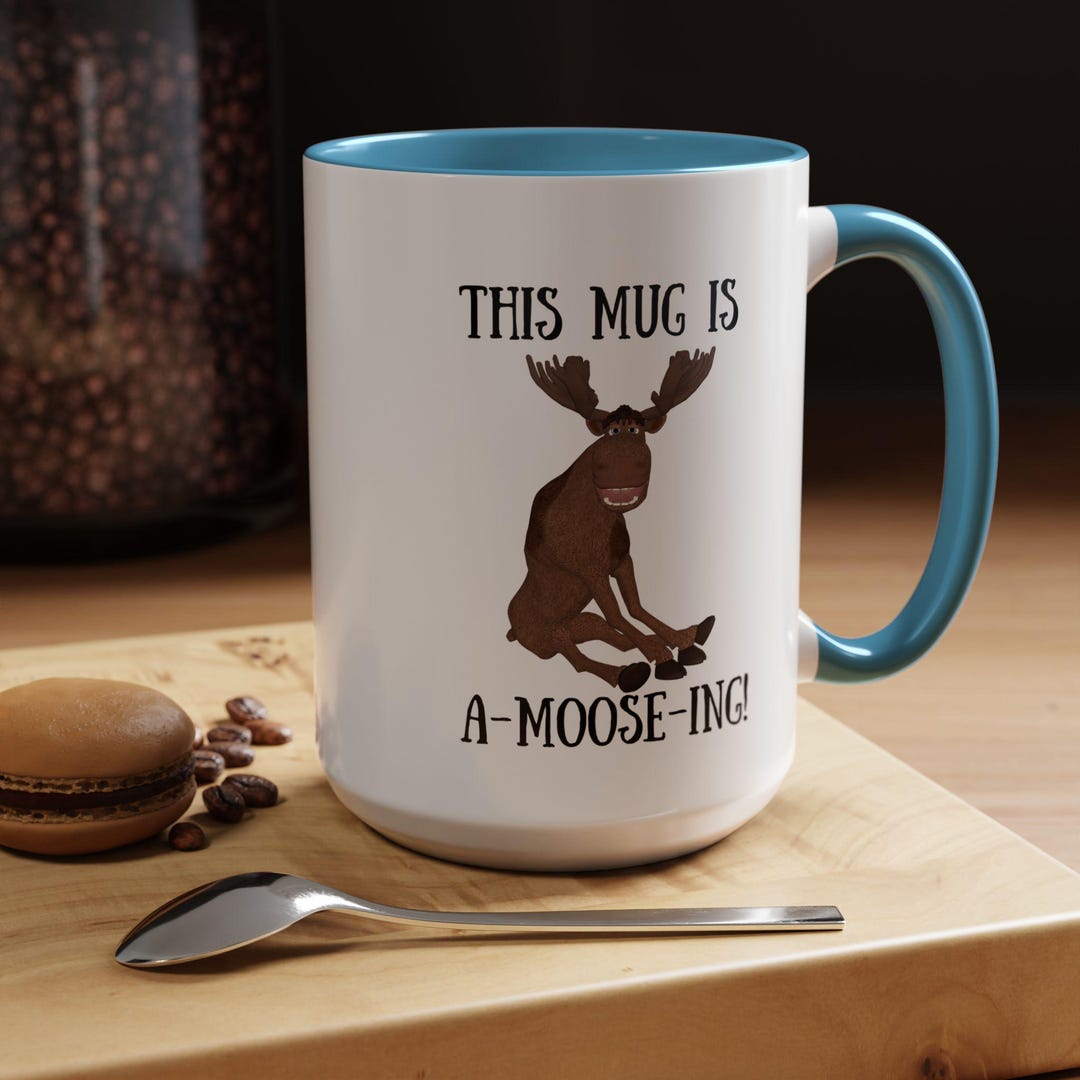 Funny Moose Mug, Moose Cup, Christmas Moose Mug, Christmas Vacation ...