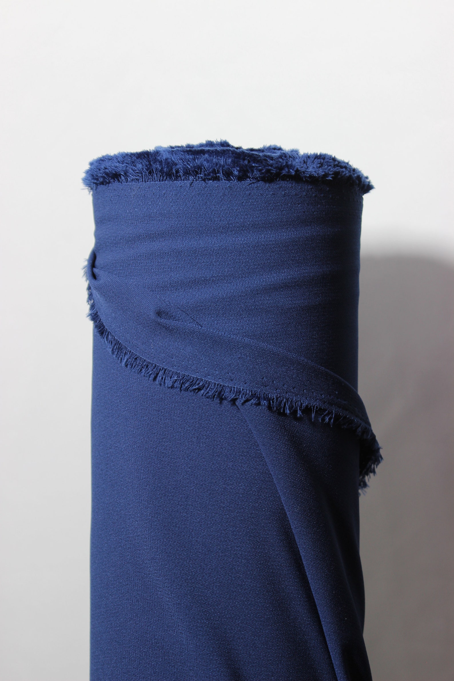 Heavy Georgette High-quality Crepe - Luxurious Egyptian Fabric : Navy ...