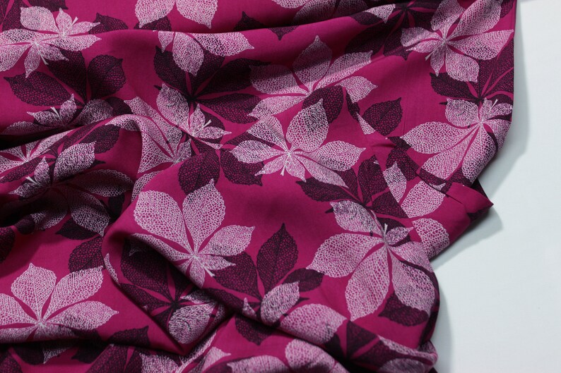 Viscose Fabric With Eye-catching, Patterns Viscose Fabric, FLORAL ...