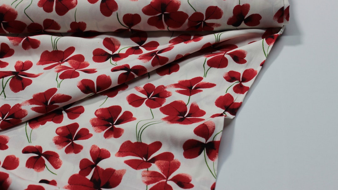 Viscose Fabric With Eye-catching, Patterns Viscose Fabric, FLORAL ...