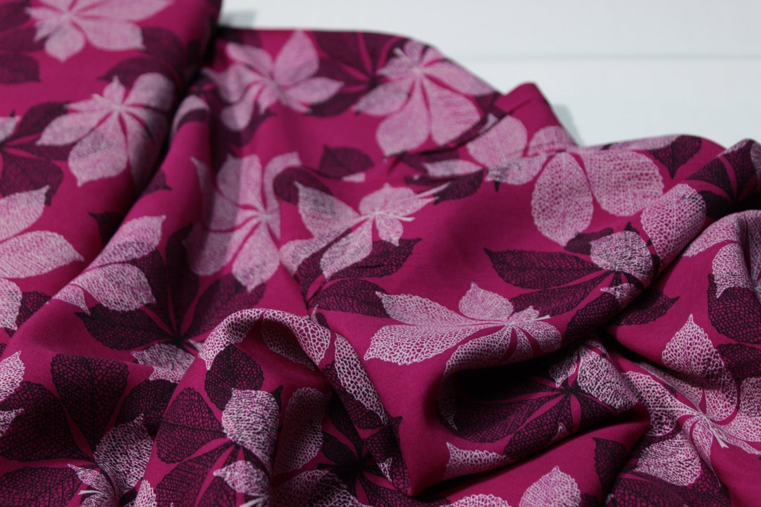 Viscose Fabric With Eye-catching, Patterns Viscose Fabric, FLORAL ...