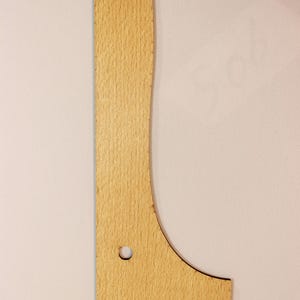 MDF Sewing Ruler Set, 7 PCS, Curve Rulers, Natural Wood Rulers, Sewing ...