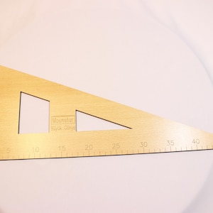 MDF Sewing Ruler Set, 7 PCS, Curve Rulers, Natural Wood Rulers, Sewing ...