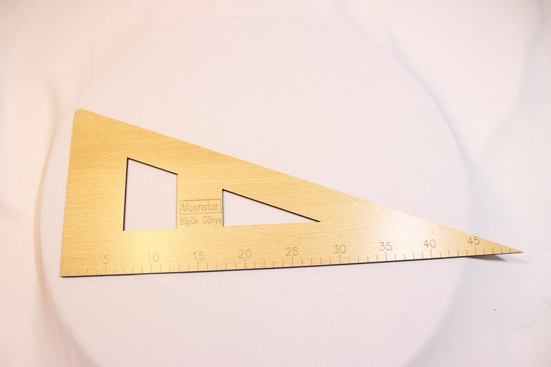 MDF Sewing Ruler Set, 7 PCS, Curve Rulers, Natural Wood Rulers, Sewing ...