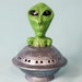 Light up Alien Desk Ornament - Etsy