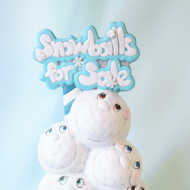 Faux Snowballs - Etsy