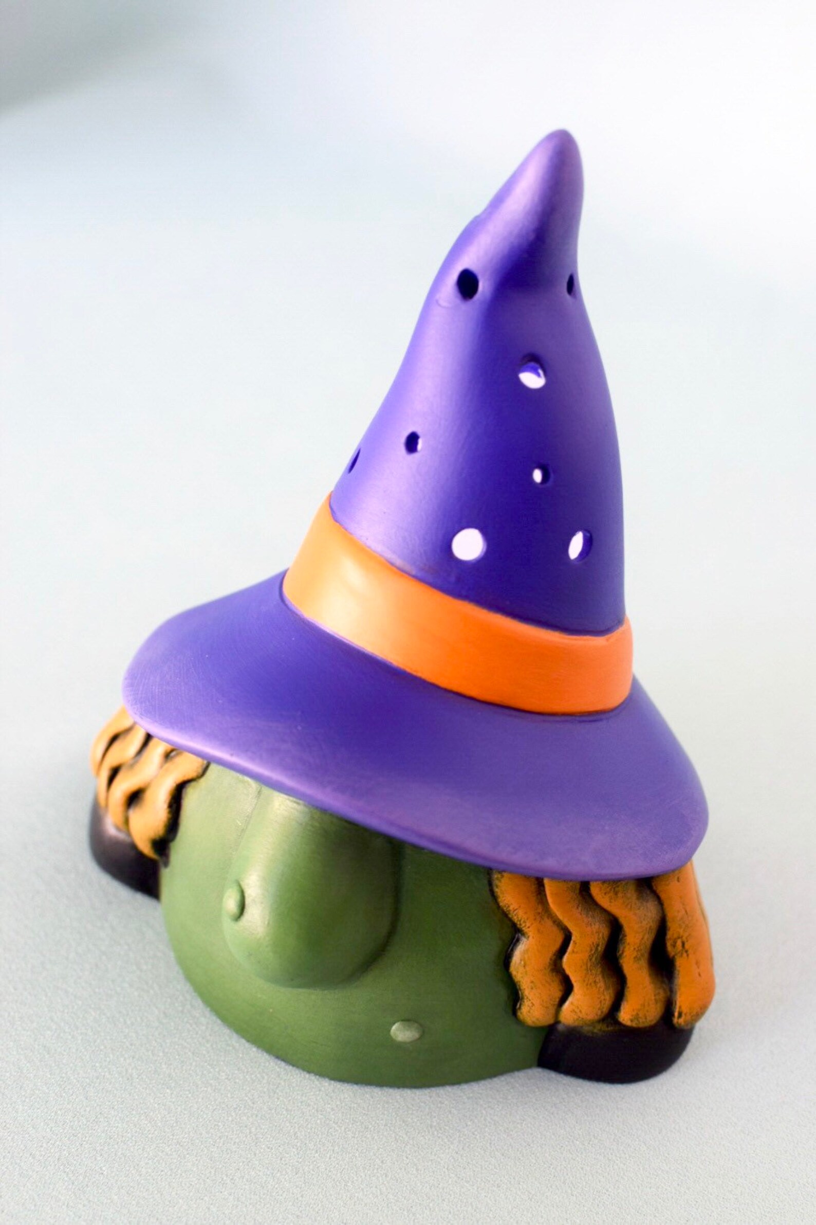 Halloween Ceramic Witch - Etsy