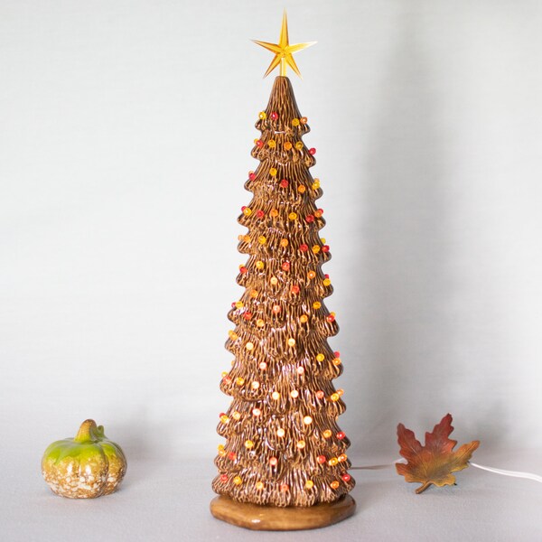 Ceramic Thanksgiving Tree - Etsy