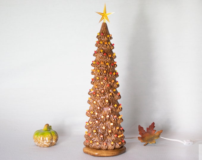 Fall Ceramic Tree - Etsy