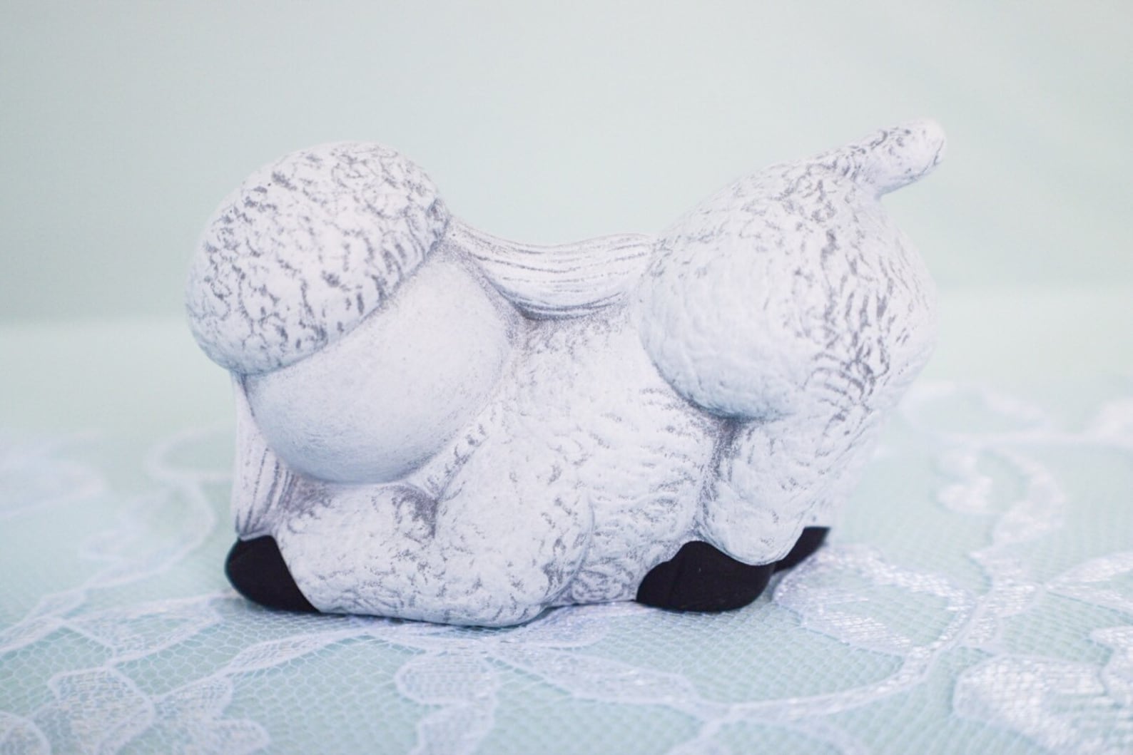 Ceramic Sheep Little Lamb Farm Animal Spring Lamb Baby - Etsy