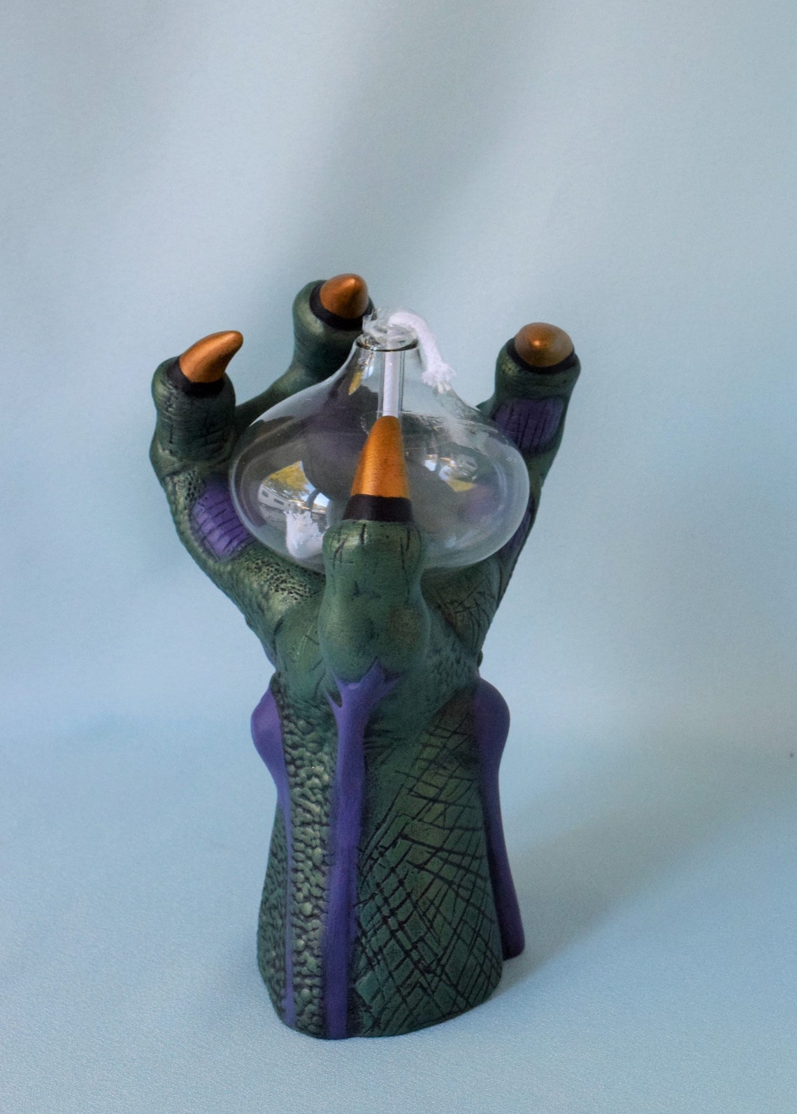 Dragons Claw Oil Lamp - Etsy