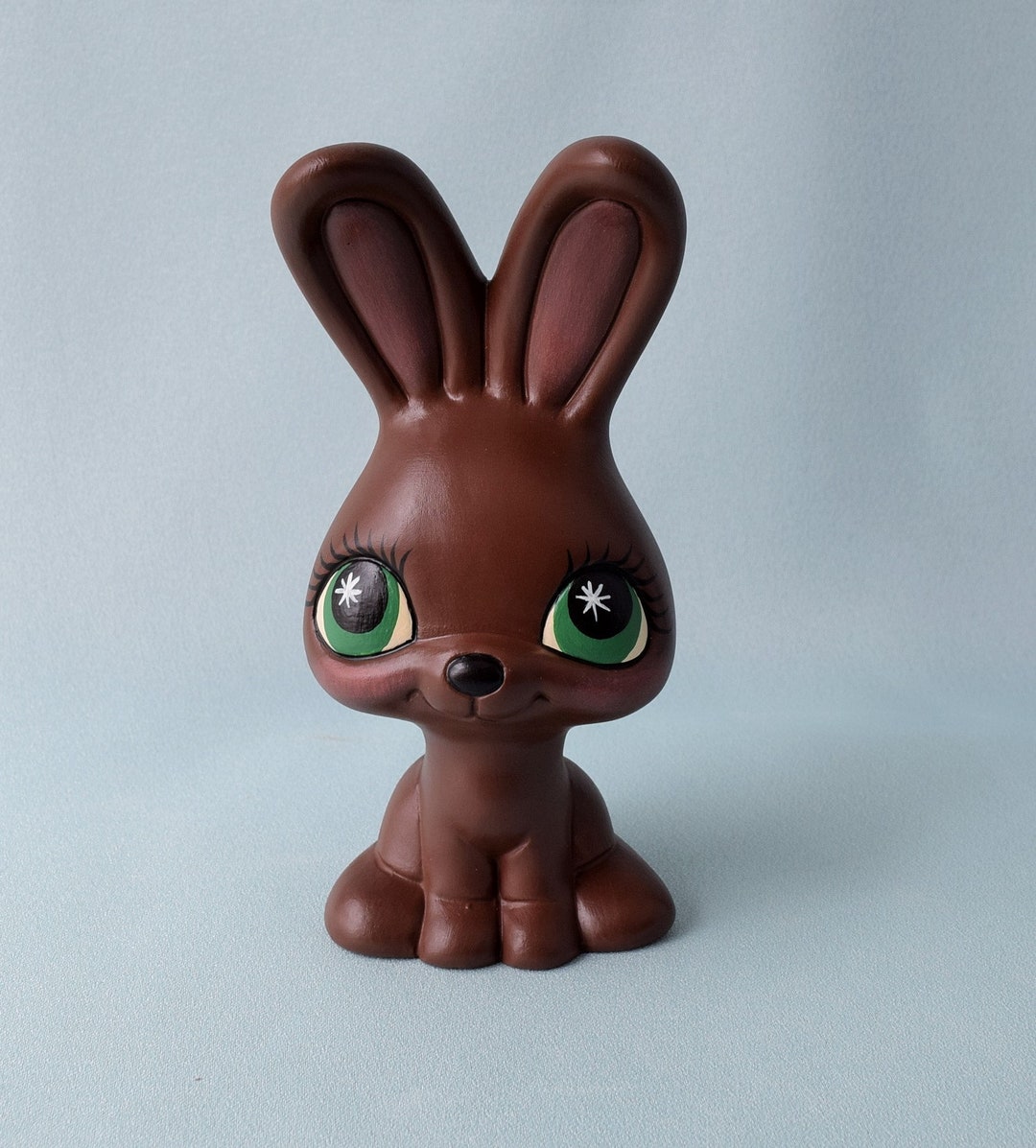 Easter Bunny - Cute Ceramic Bunny Rabbit - Easter Decor - Woodland ...