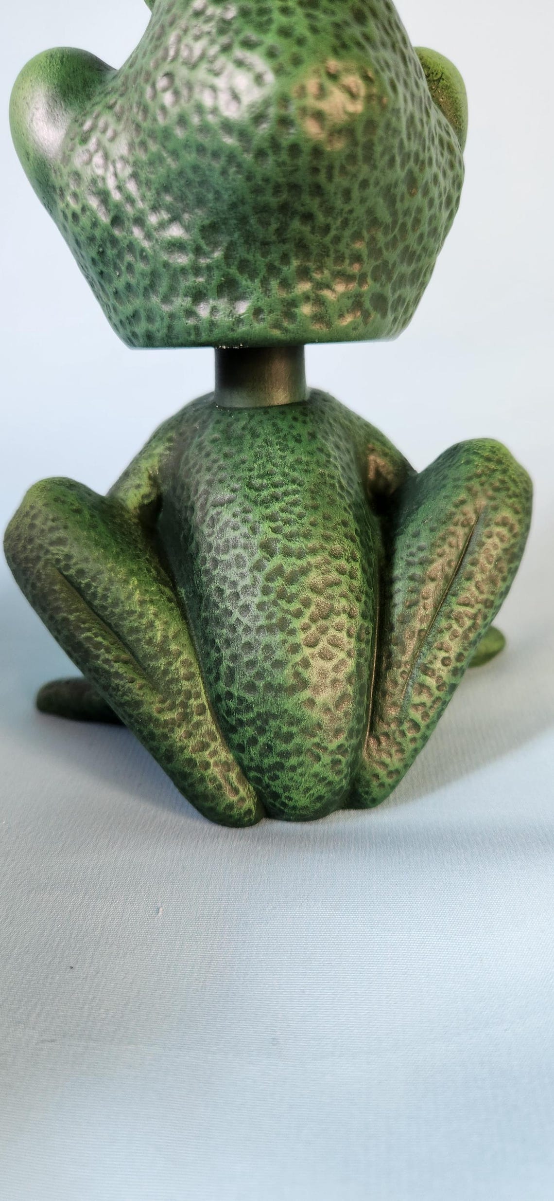 Ceramic Bobblehead Frog: Cute Collectible Nodder, Woodland Nursery ...