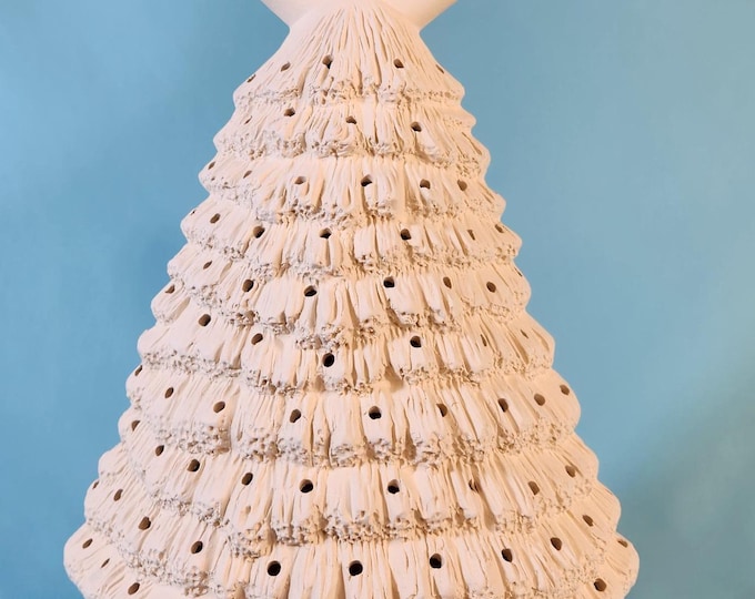 Large Illuminated Easter Bunny Ceramic Tree With Basket Base ...