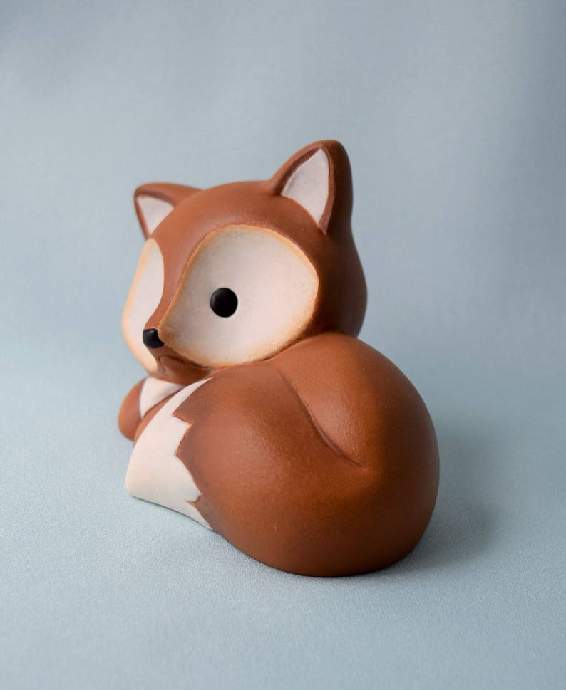 Ceramic Fox for Fox Sake Fox Home Decor Fox Yard Art - Etsy