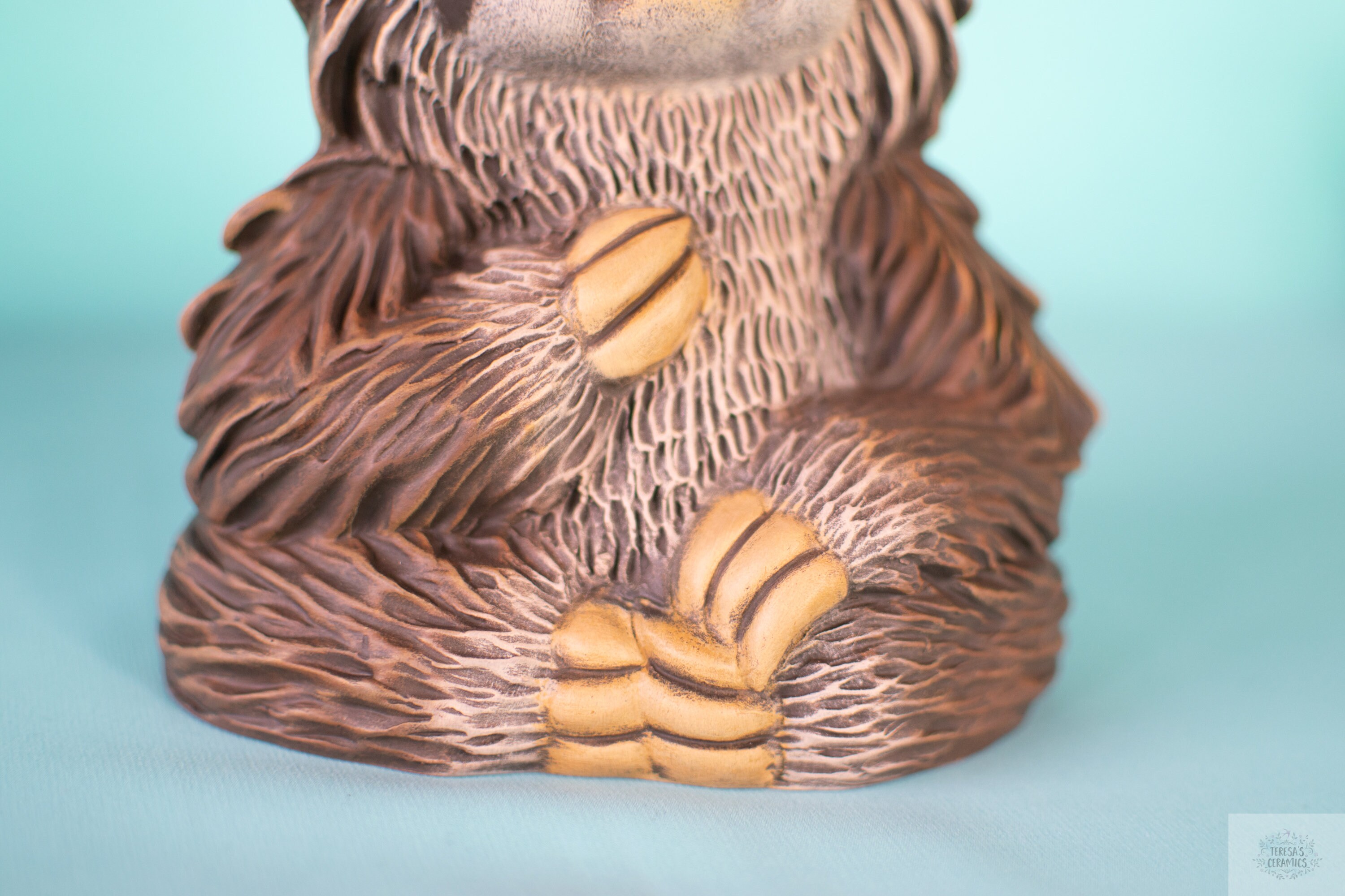 Medium Sized Sloth Ceramic Garden Sloth Sloth Yard Decor | Etsy