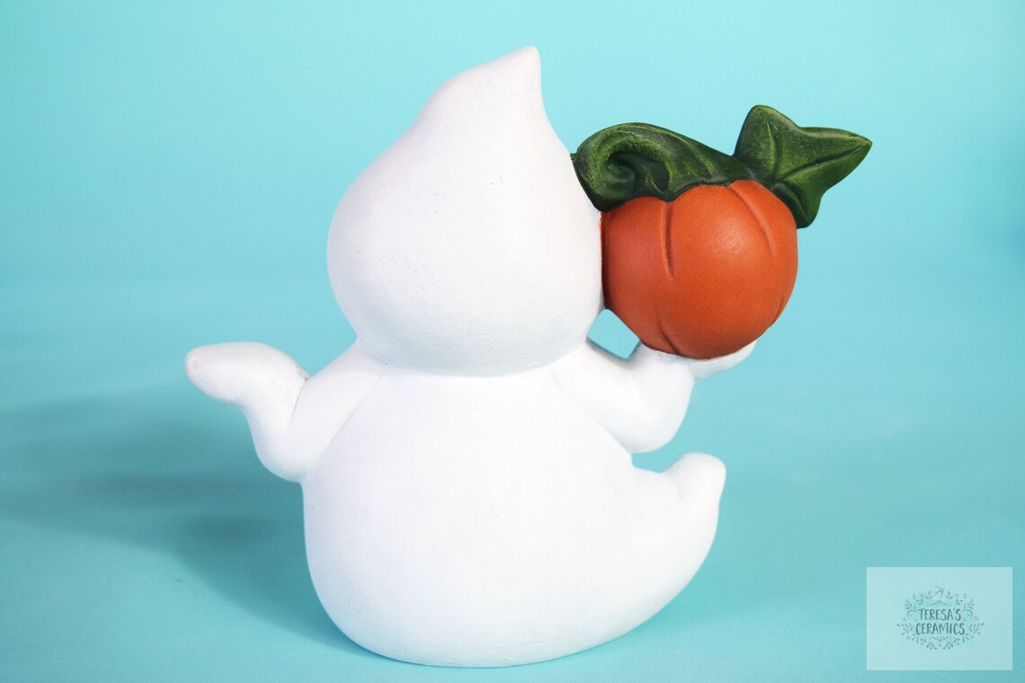 Ceramic Ghost Luminary | Tea Light Ghost | Spooky Halloween Decor - Etsy