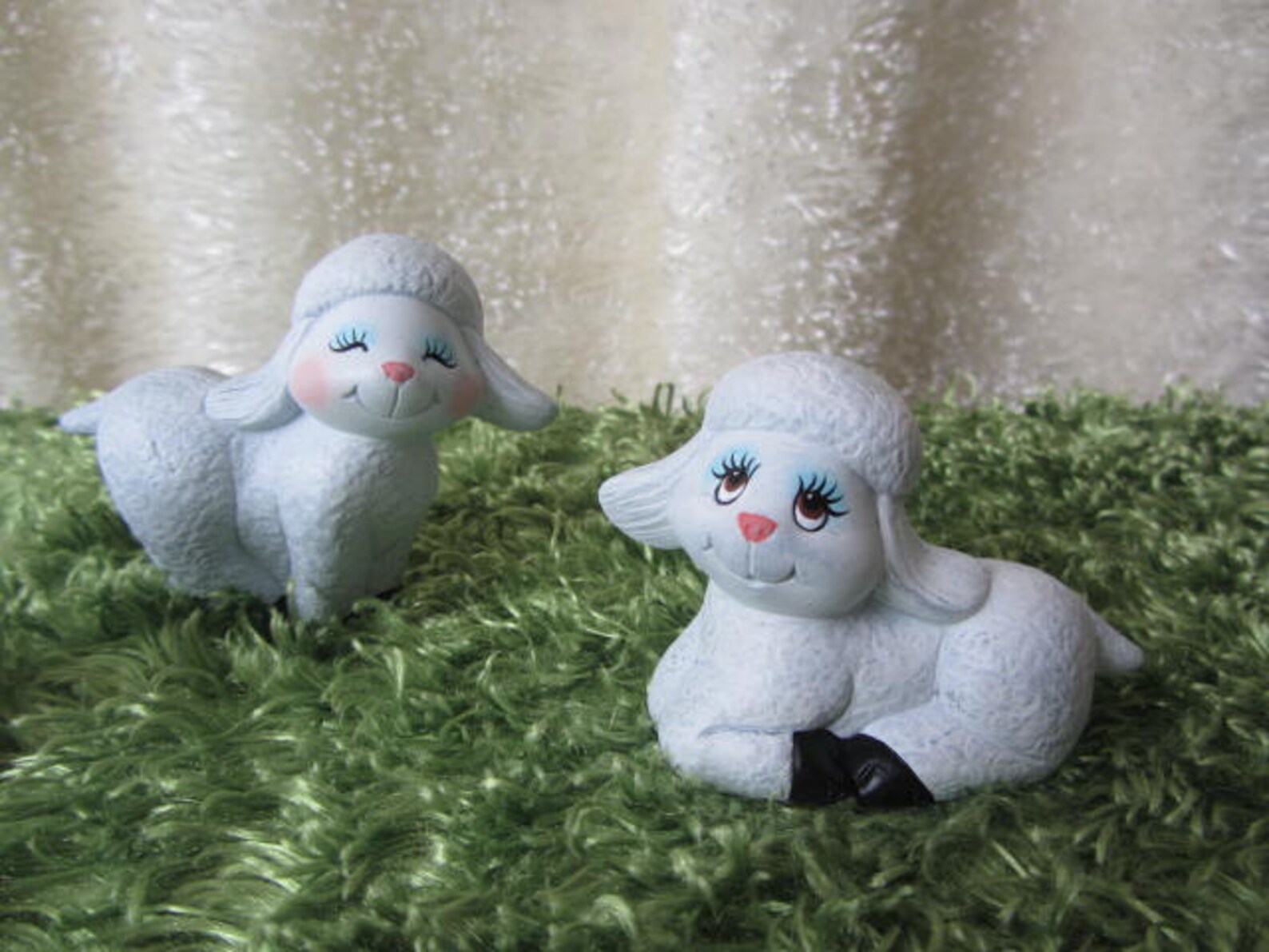 Ceramic Lamb Little Lamb Sheep Spring Lamb Baby Sheep - Etsy