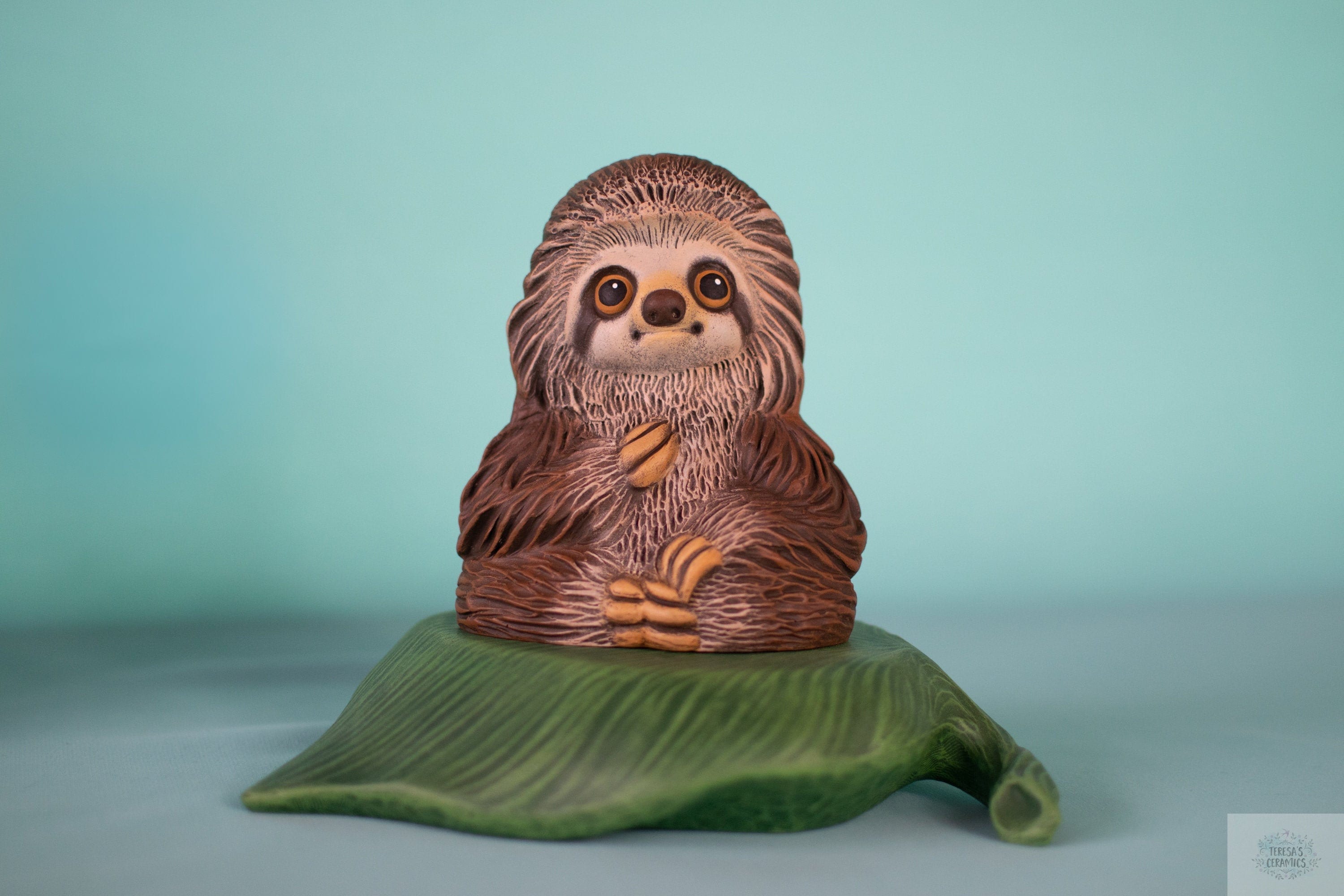 Small Garden Sloth Ceramic Garden Statue Sloth Yard Art - Etsy UK