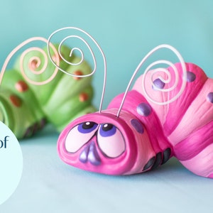 Bisque Ceramic Wormy | DIY Garden Worm | Copper and Silver | Patio ...