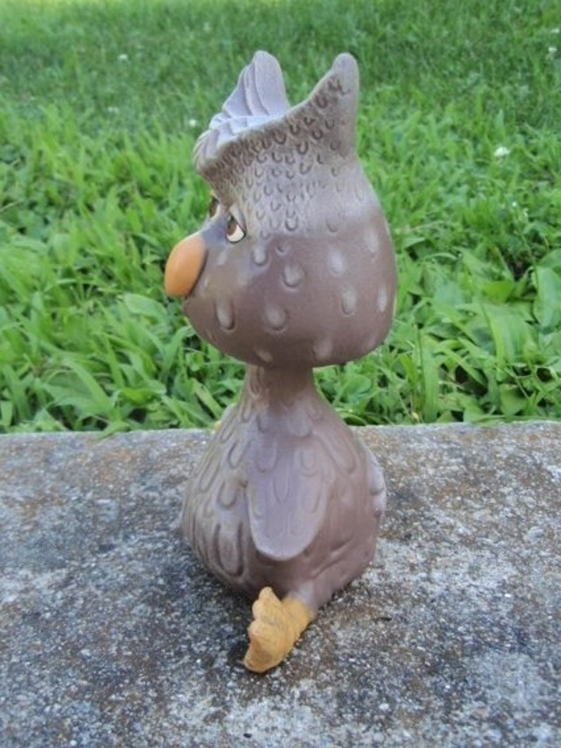 Owl Bobble Head - Wise Owl - Ceramic Owl - Hoot Owl - Teacher Gift ...