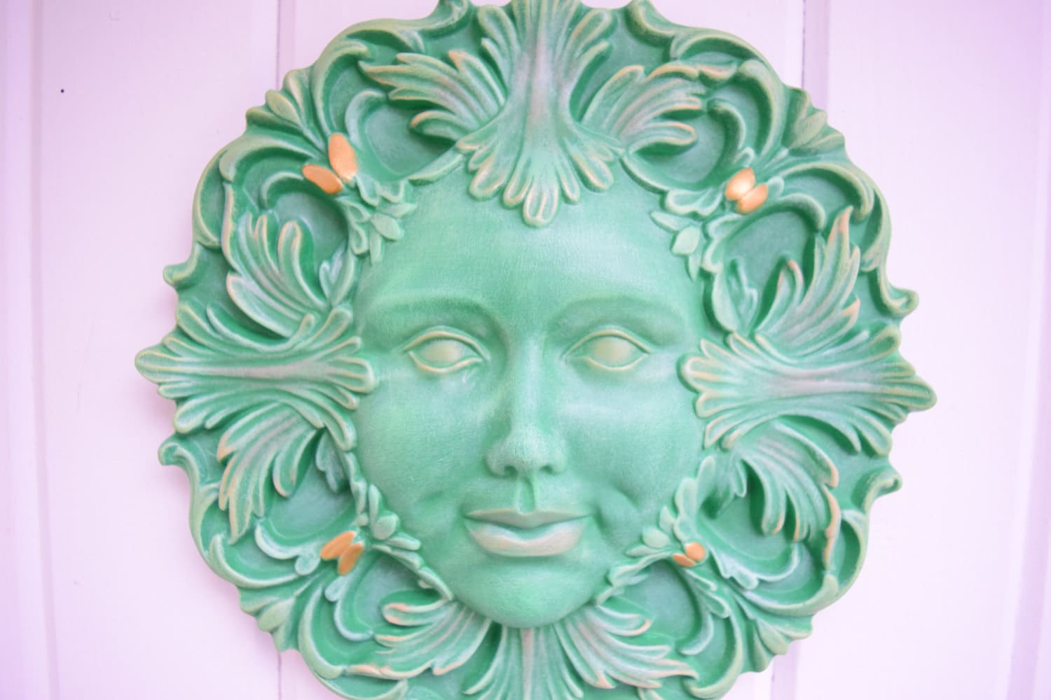 Green Lady - Green Man - Outdoor Decor - Art - Earthy - Zodiac - Virgo ...