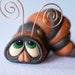 Ceramic Worm Garden Ornament: Cute Outdoor Yard Art Decor, Unique ...