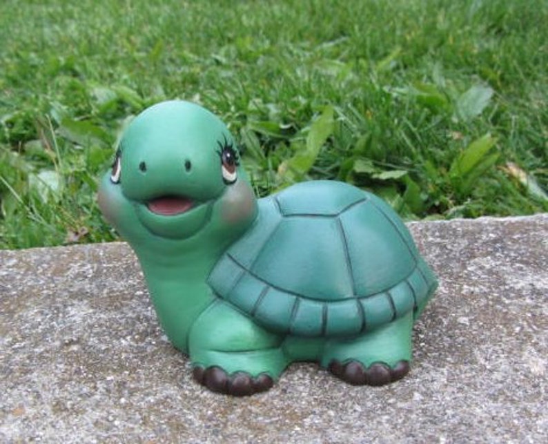 Cute Ceramic Turtle Baby Room Decor Nursery Decoration - Etsy