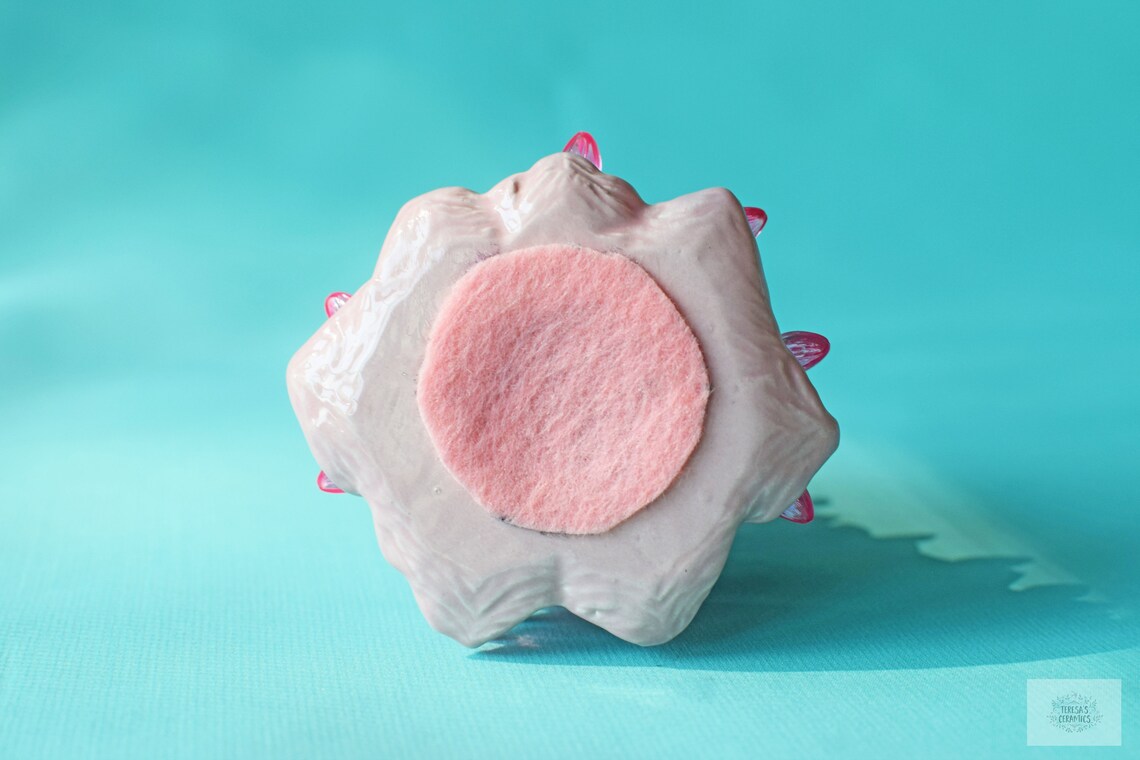 Mini Light Pink Ceramic Christmas Tree Ornament | Tiny Pink Ceramic ...