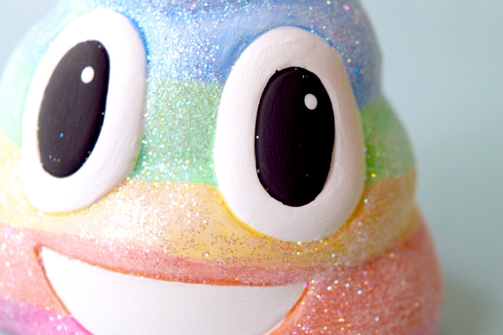 Emoji Rainbow Poop Unicorn Poop Ceramic Poop Rainbow | Etsy