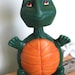 Bobble Head Turtle - Ceramic Bobble Head - Hand Painted Nursery Decor ...