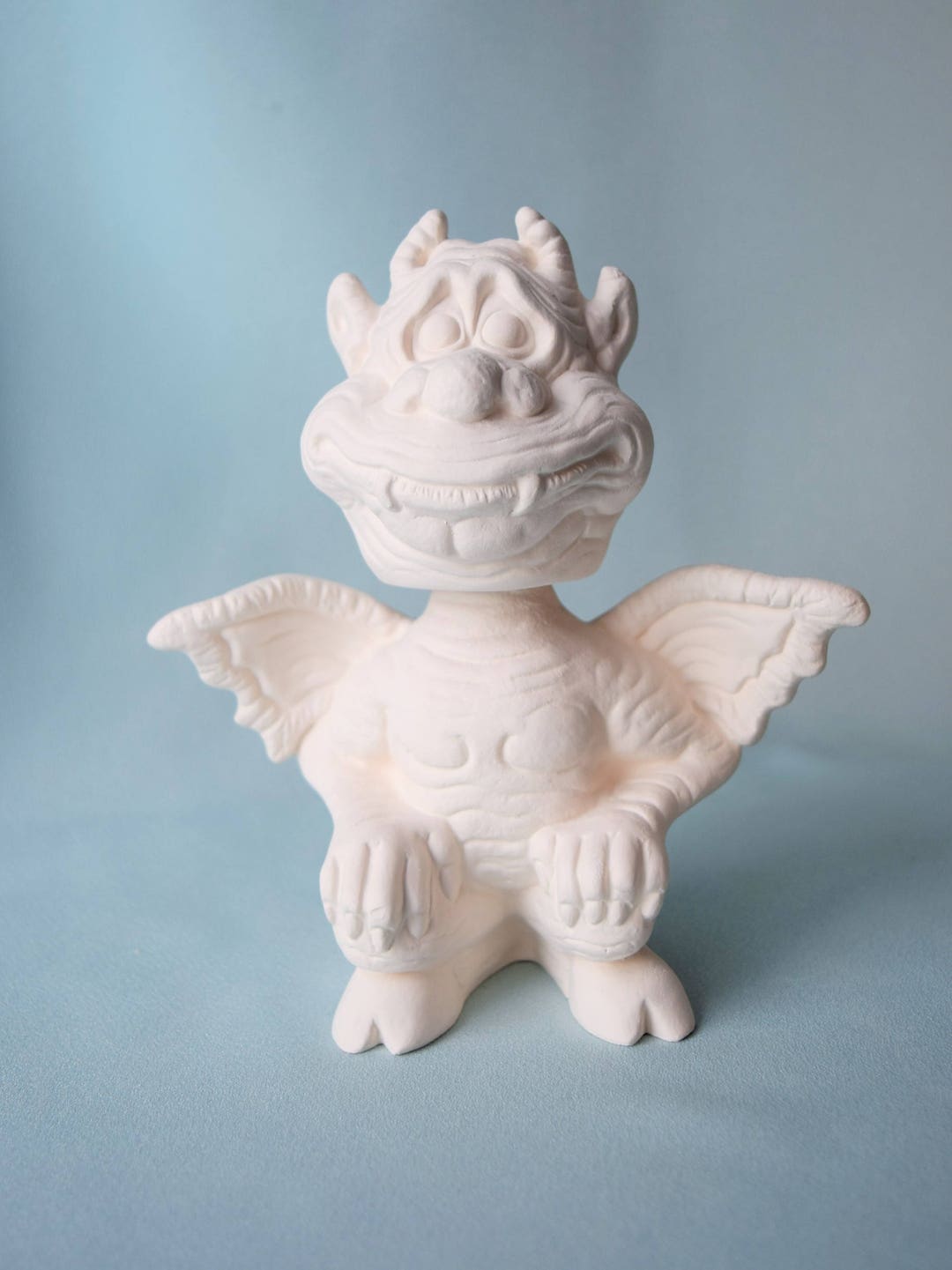 Gargoyle Bobble Head - Ceramic Bisque - DIY Ceramic Project - Kids ...