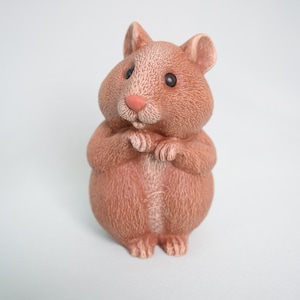 Ceramic Hamsters - Cute Hamster Pair - Wedding Cake Topper - Yard Art ...