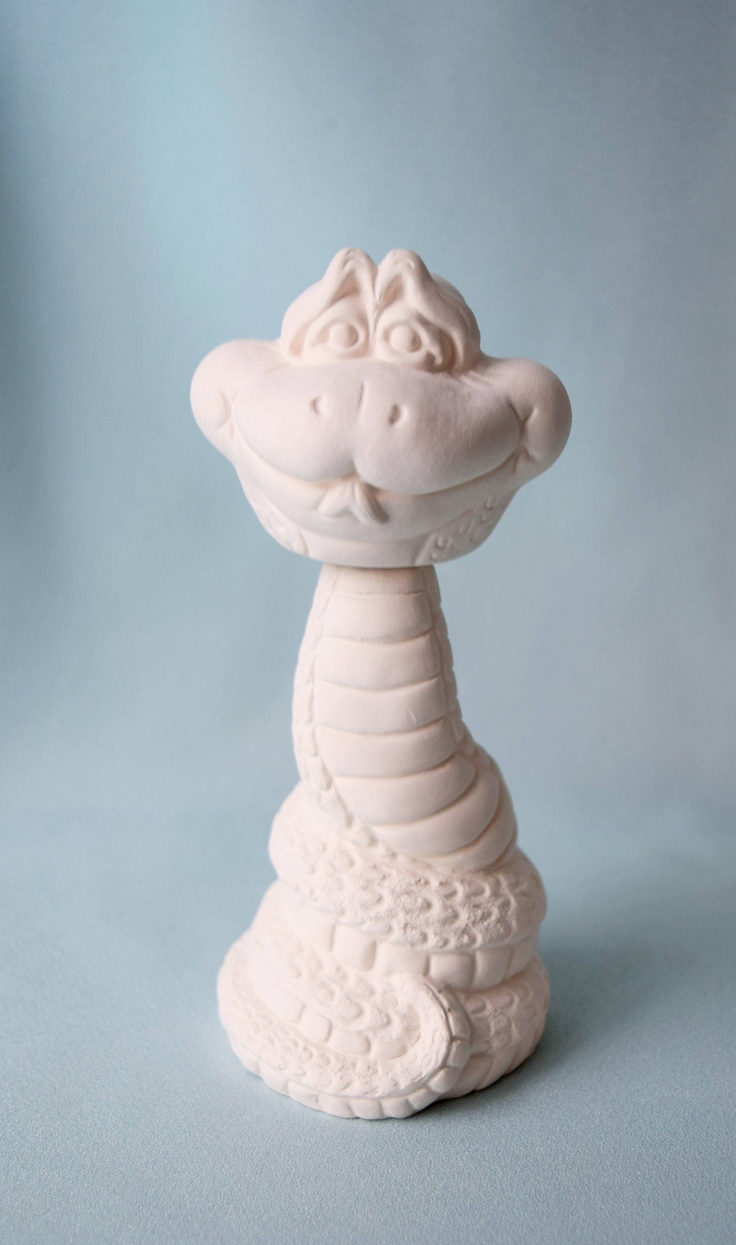 Clay Snake Head