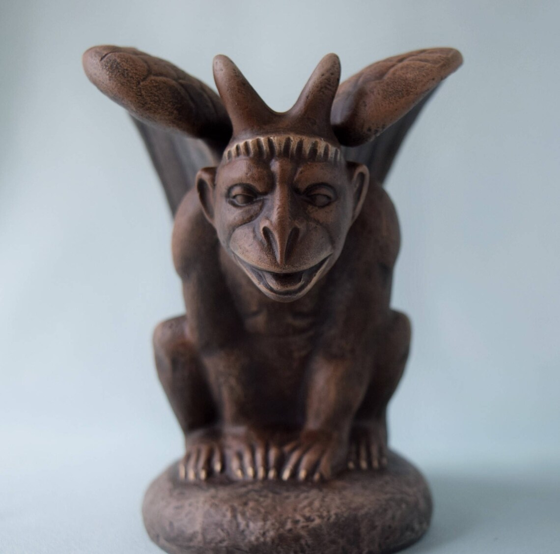 Ceramic Gargoyle Statue: Renaissance-inspired Winged Mythical Creature ...