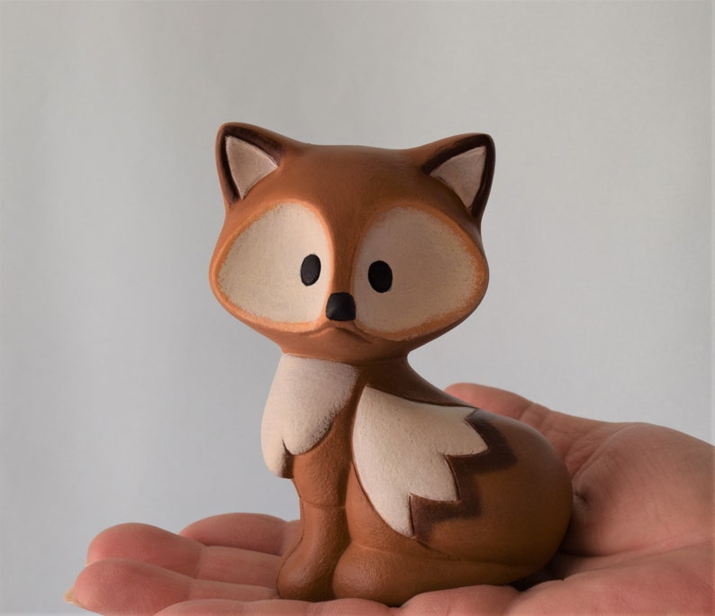 Ceramic Fox Small Size for Fox Sake Fox Home Decor - Etsy