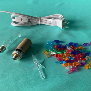 Wiring Kit Light Bulb 25 Watt Bulb Christmas Tree Supplies Replacement ...