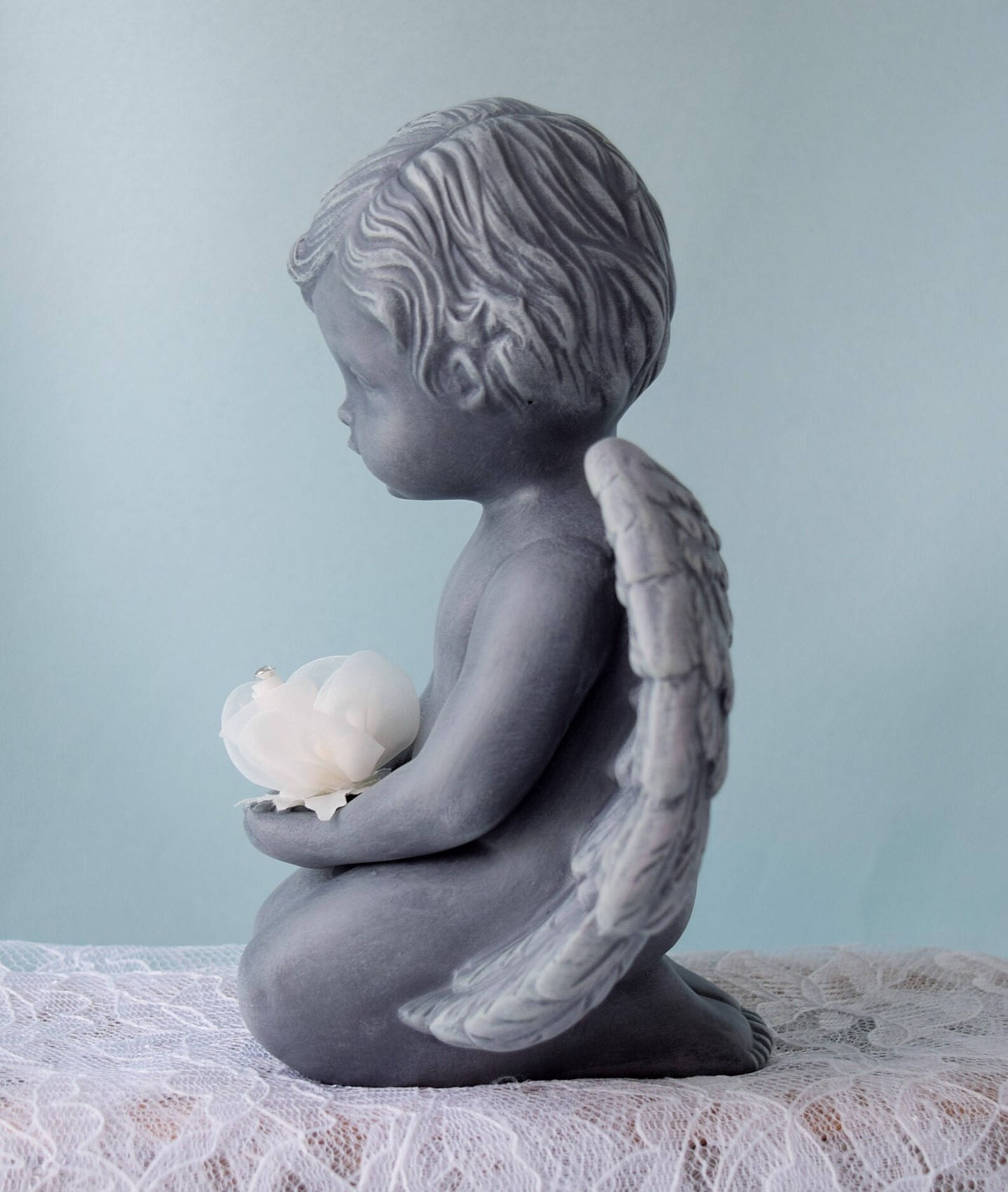 Ceramic Cherub, Angel Decor, Vintage Cherub, Gift for Mom, Mothers Day ...