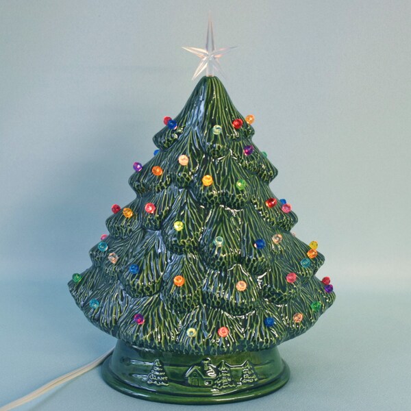 Ceramic Xmas Tree - Etsy