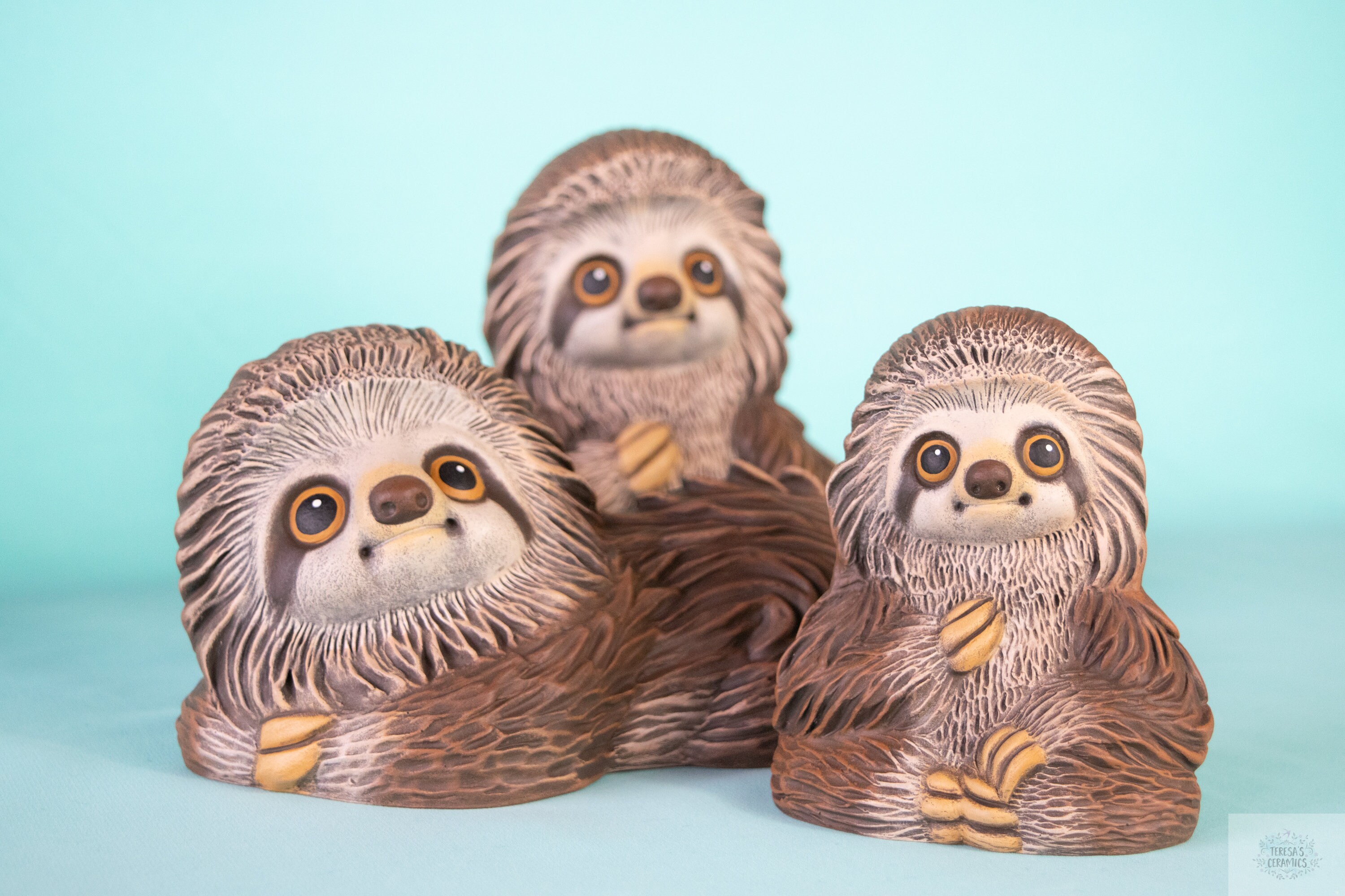 Medium Sized Sloth Ceramic Garden Sloth Sloth Yard Decor - Etsy Canada