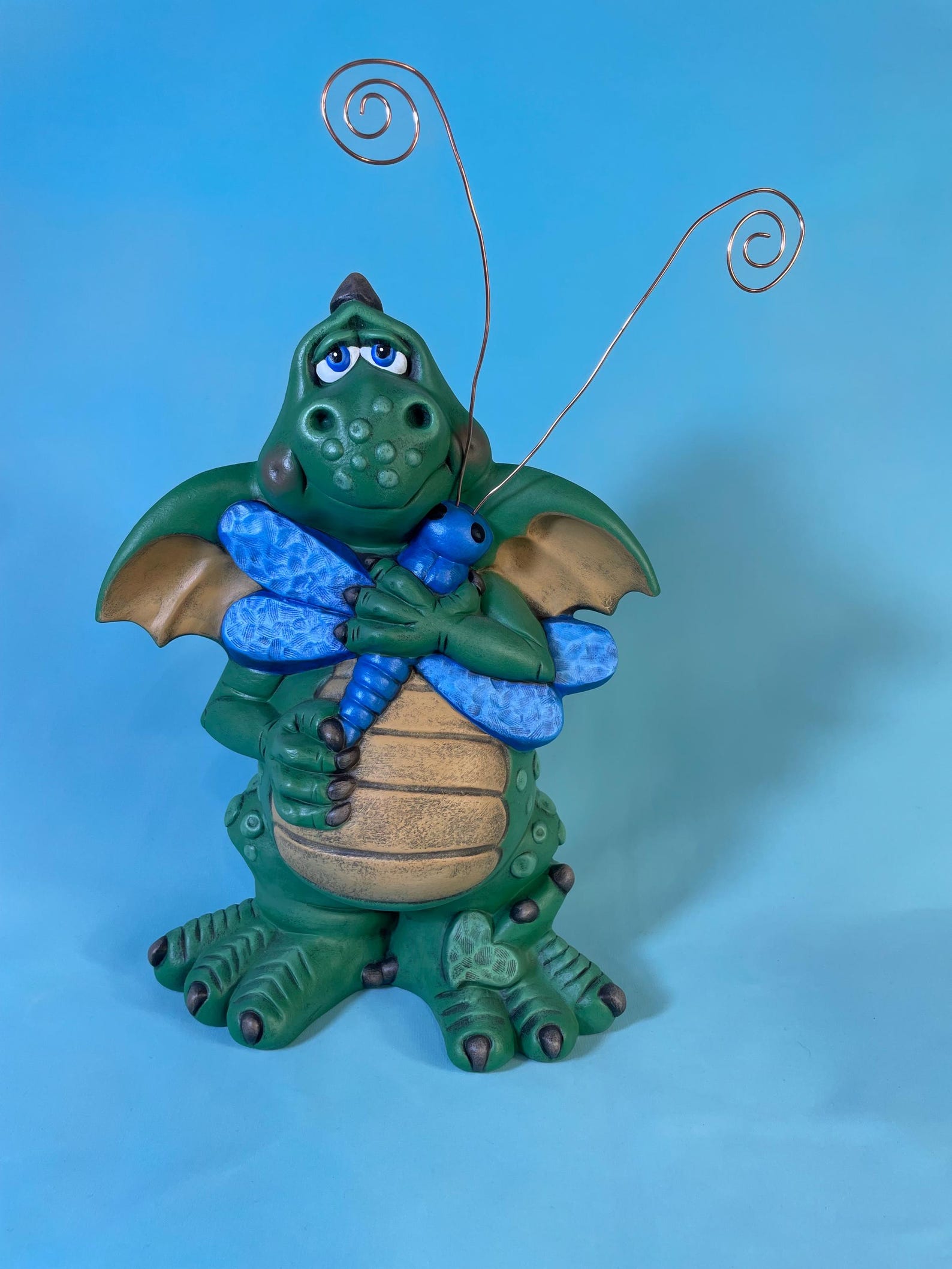 Pair of Ceramic Dragons, Fantasy Dragons, Protectors of the Kingdom - Etsy