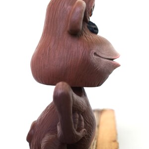 Monkey - Bobble Head - Ceramic - Hand Painted Art - Fine Art Ceramics ...