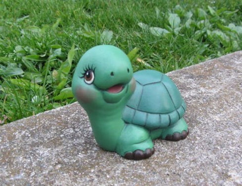 Cute Ceramic Turtle Baby Room Decor Nursery Decoration - Etsy