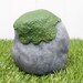 See No Evil Rock Face Funny Face Garden Stone Decor Yard Art With ...