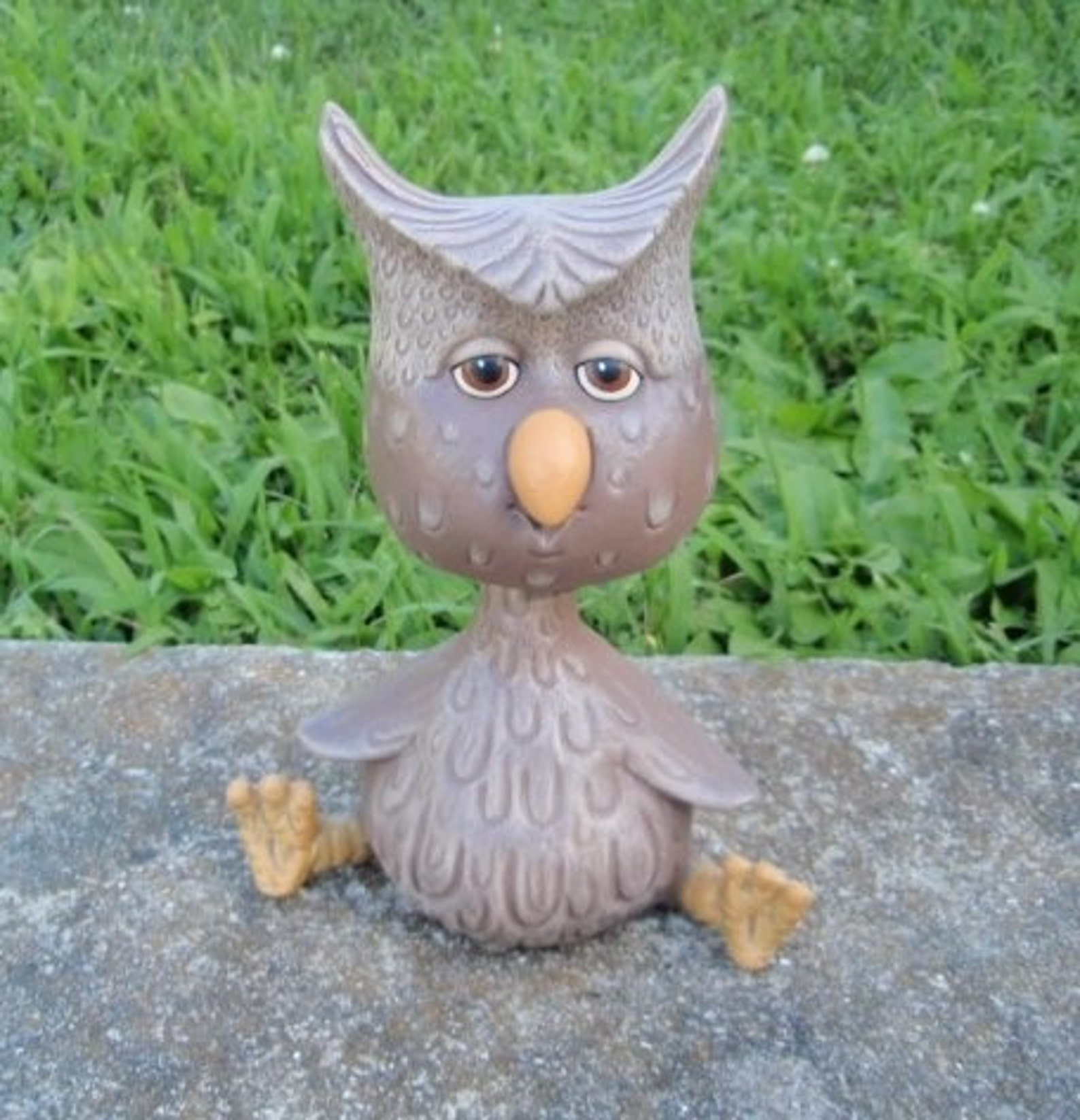 Owl Bobble Head - Wise Owl - Ceramic Owl - Hoot Owl - Teacher Gift ...
