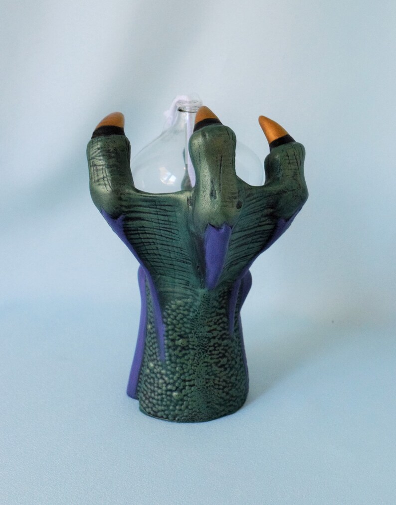 Dragons Claw Oil Lamp - Etsy