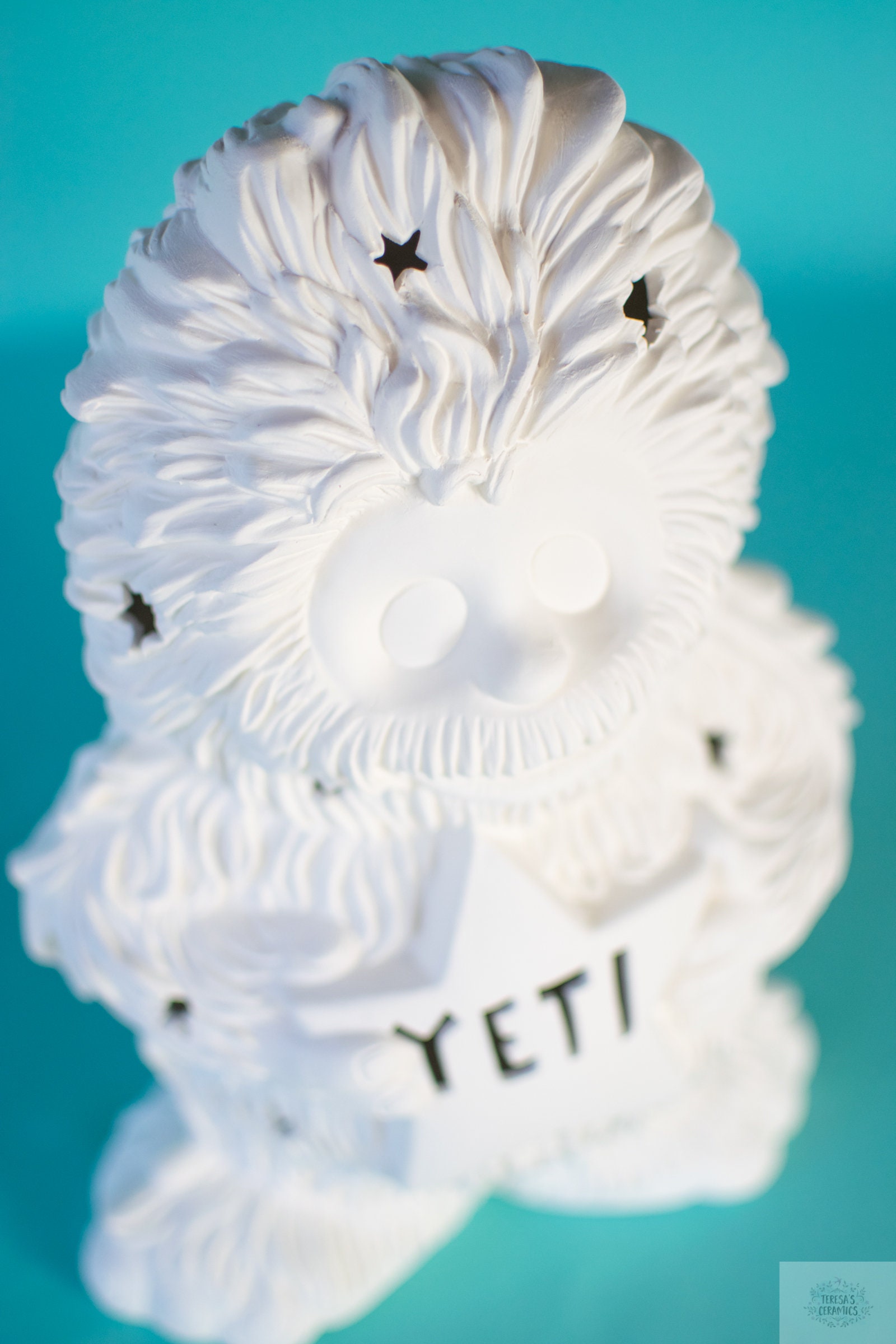 Large Bisque Yeti Ready To Paint Holiday Paint Project | Etsy