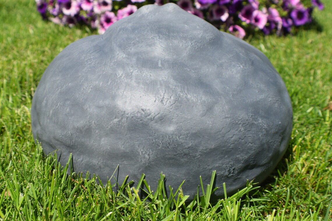 Large Garden Rock Cute Rock Art Outdoor Decor Country | Etsy