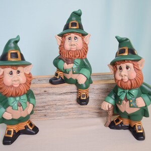 Leprechauns for St. Patrick's Day Set of Three - Etsy
